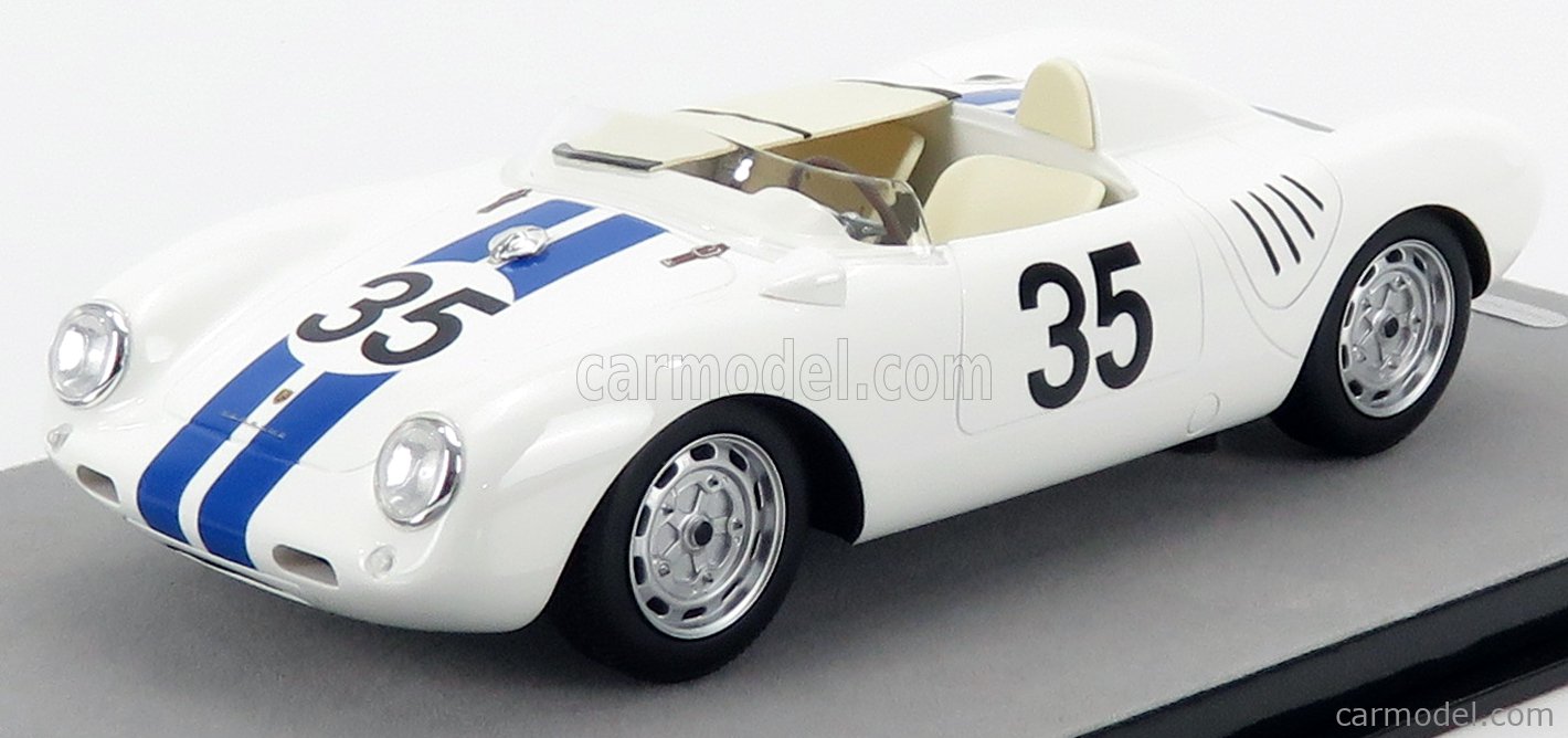 TECNOMODEL TM18-141A Scale 1/18 | PORSCHE 550A TEAM ED HUGUS N 35 8th ...