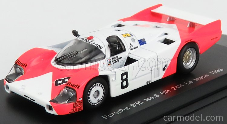 SPARK-MODEL Y179 Scale 1/64 | PORSCHE 956 2.6L TURBO TEAM JOEST RACING ...