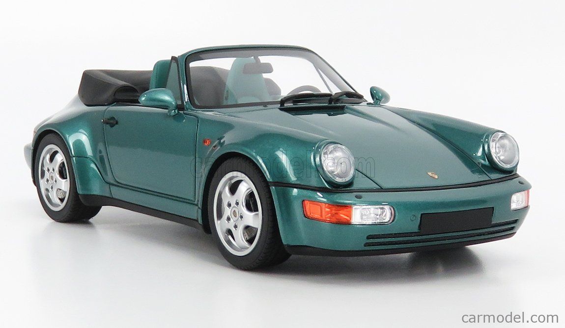 GT-SPIRIT GT294 Scale 1/18 | PORSCHE 911 964 TURBO LOOK CABRIOLET OPEN ...