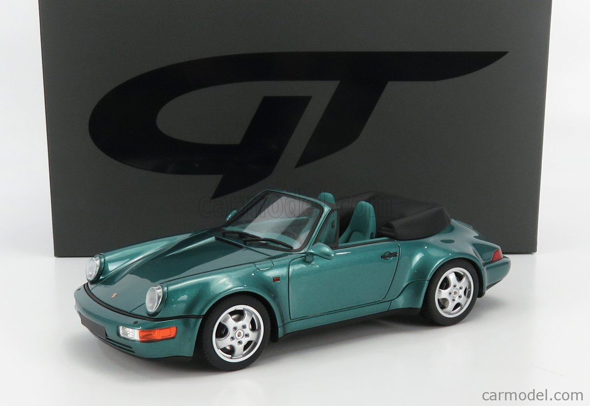 GT-SPIRIT GT294 Scale 1/18 | PORSCHE 911 964 TURBO LOOK CABRIOLET OPEN ...