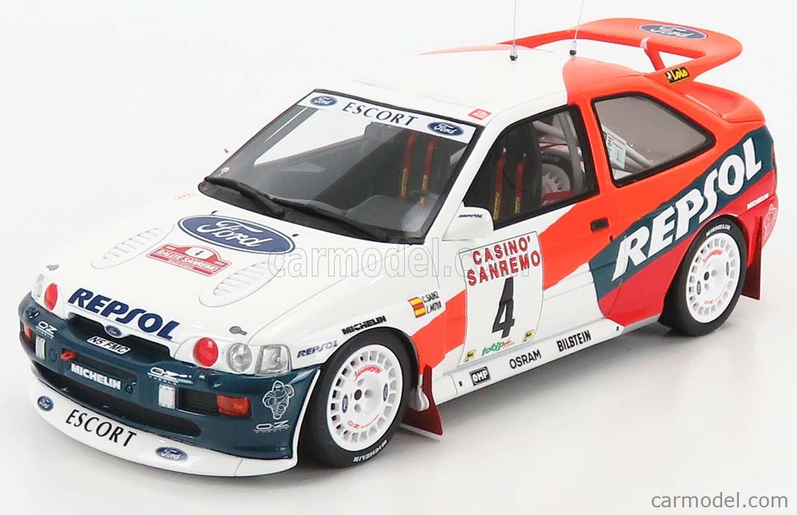 OTTO-MOBILE OT844 Scale 1/18 | FORD ENGLAND ESCORT RS COSWORTH REPSOL N ...