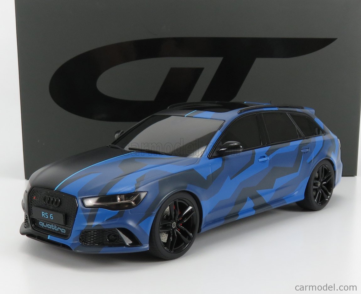 GT-SPIRIT GT799 Scale 1/18 | AUDI A6 RS6 AVANT (C7) GMK 2019 BLUE BLACK