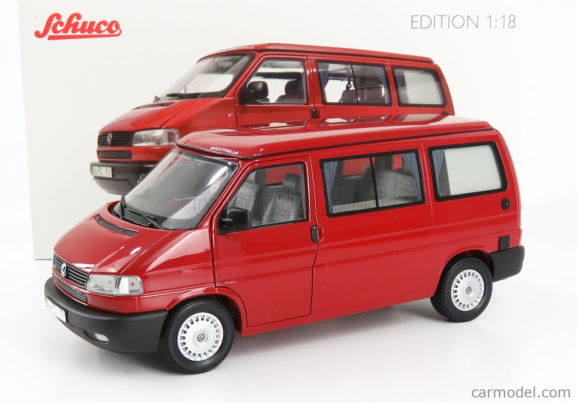 SCHUCO 450042000 Scale 1/18 | VOLKSWAGEN T4b TRANSPORTER WESTFALIA ...
