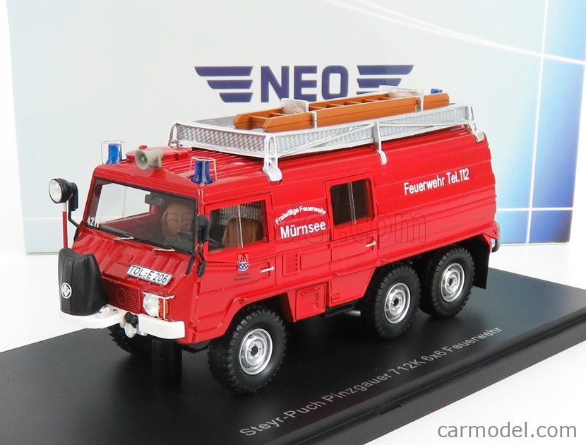 NEO SCALE MODELS NEO47282 Scale 1/43 | STEYR-PUCH 712K 6X6 PINZGAUER 3 ...