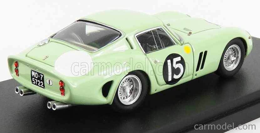 REMEMBER 136962 Scala 1/43 | FERRARI 250 GTO 3.0L V12 ch.3505 GT N 15 ...