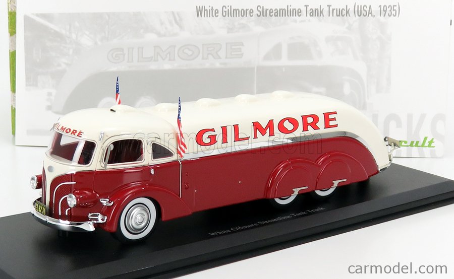 AUTOCULT ATC11012 Масштаб 1/43 | WHITE STREAMLINE TANK TRUCK GILMORE ...