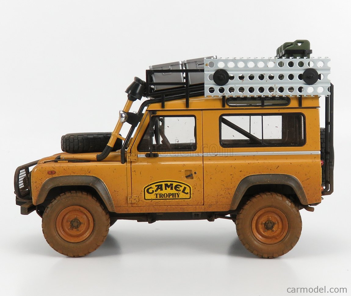 ALMOST-REAL ALM810212 Scale 1/18 | LAND ROVER 90 N 0 RALLY CAMEL TROPHY ...