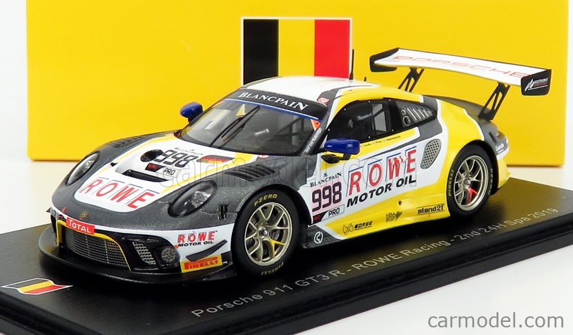 SPARK-MODEL SB252 Scale 1/43 | PORSCHE 911 991-2 GT3 R TEAM ROWE RACING ...