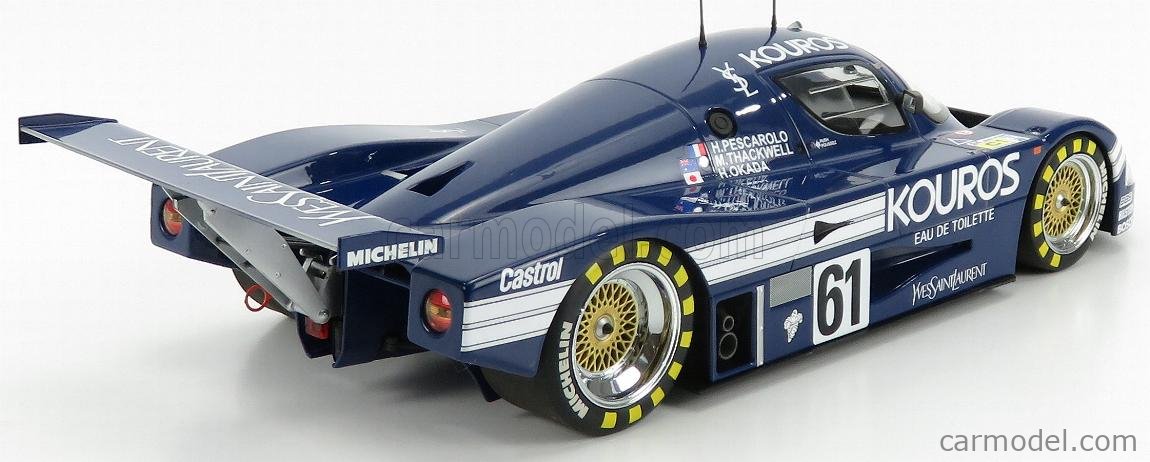 MINICHAMPS 155873561 Scale 1/18 | SAUBER C9 MERCEDES M117 5.0L TURBO V8 ...