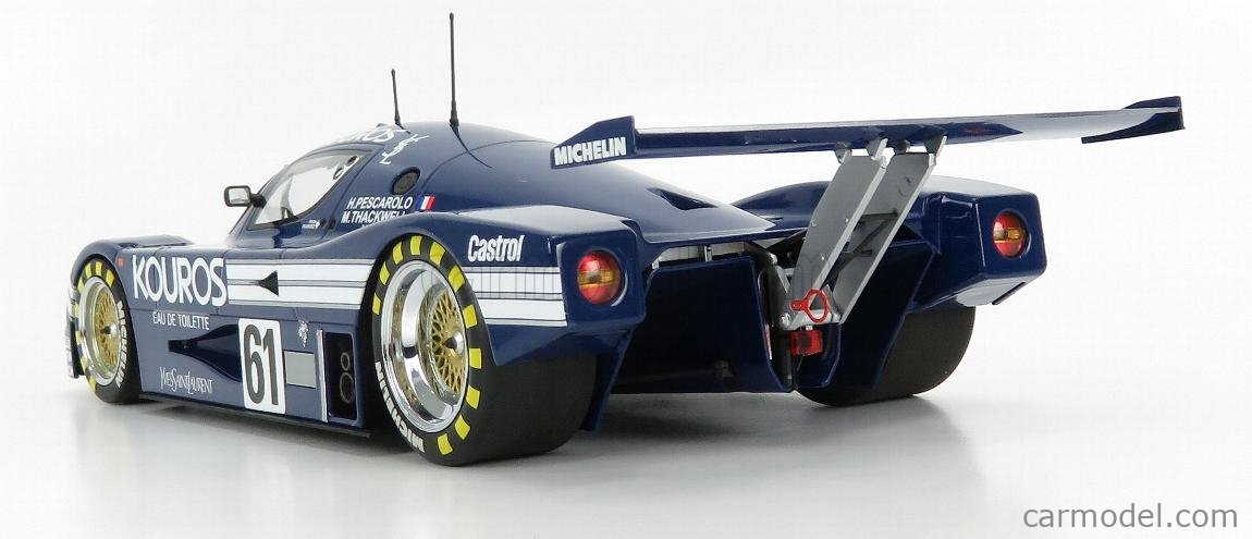 MINICHAMPS 155873561 Scale 1/18 | SAUBER C9 MERCEDES M117 5.0L TURBO V8 ...