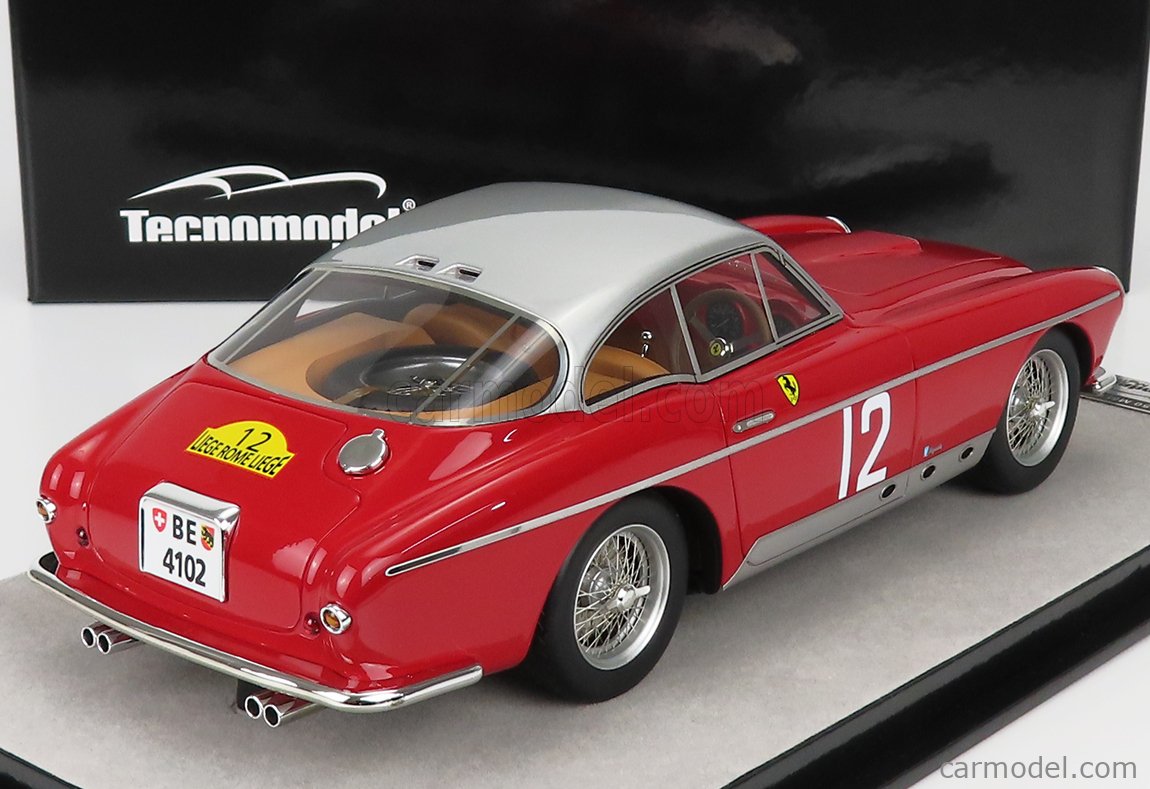 TECNOMODEL TM18-101D Escala 1/18 | FERRARI 250MM COUPE VIGNALE N 12 ...