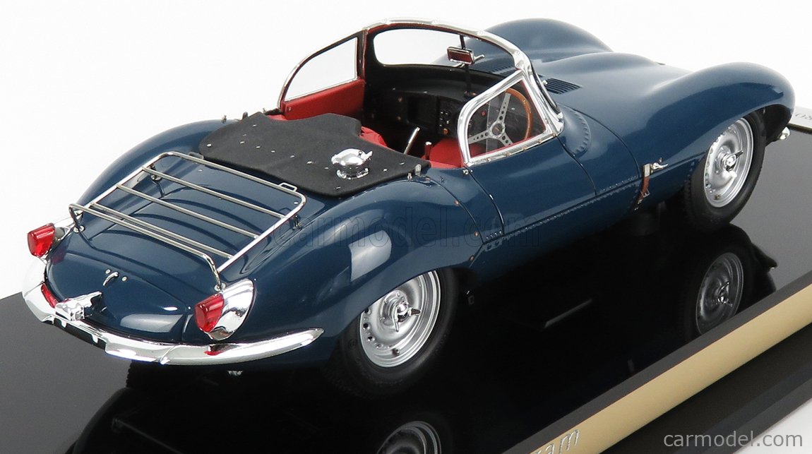 AMALGAM M6014 Scale 1/18 | JAGUAR XKSS ROADSTER 1957 BLUE