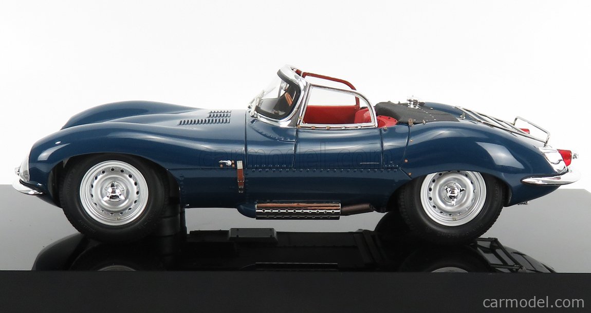 AMALGAM M6014 Scale 1/18 | JAGUAR XKSS ROADSTER 1957 BLUE