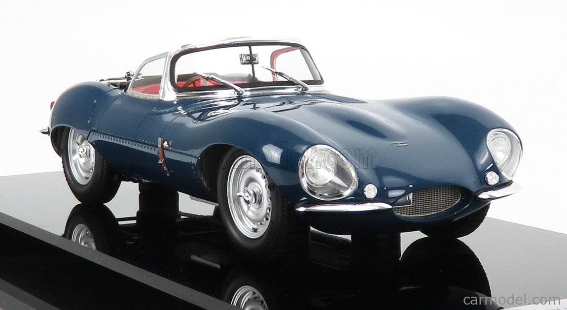 AMALGAM M6014 Scale 1/18 | JAGUAR XKSS ROADSTER 1957 BLUE
