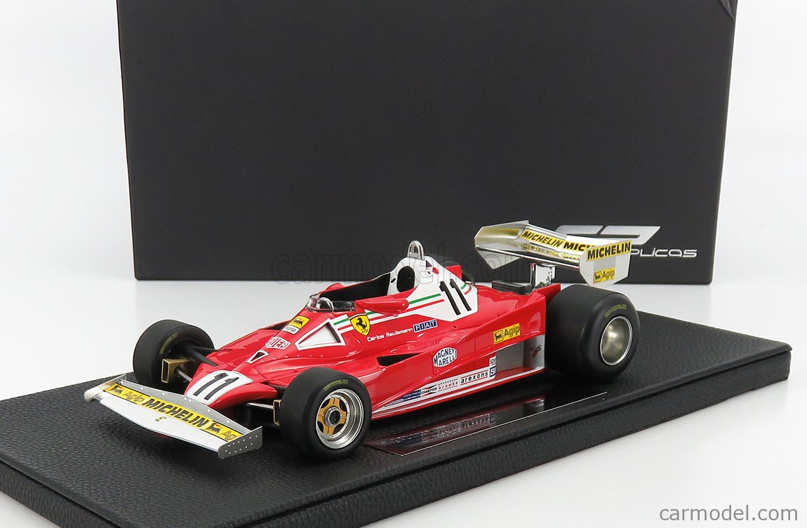 GP-REPLICAS GP014G Scale 1/18 | FERRARI F1 312T2 SCUDERIA FERRARI SEFAC TEAM N 11 WINNER ...