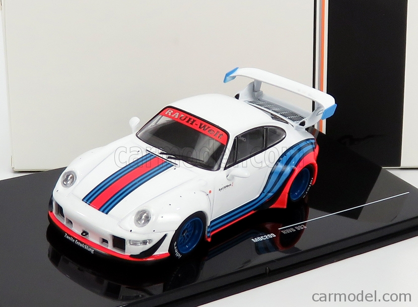 IXO-MODELS MOC209 Scale 1/43 | PORSCHE 911 993 RWB RAUH-WELT 1973 WHITE ...