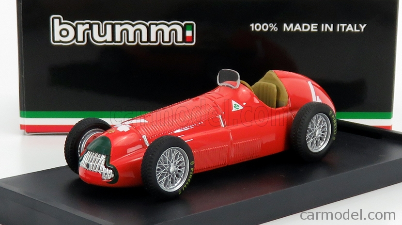 BRUMM R036E Scale 1/43 | ALFA ROMEO F1 158 N 4 GREAT BRITAIN EUROPE GP ...