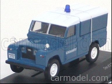 VANGUARDS VA07605 Scale 1/43 | LAND ROVER LAND GENDARMERIE POLICE BLUE ...