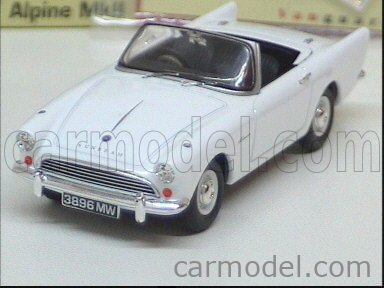 VANGUARDS VA07001 Scale 1/43 | SUNBEAM ALPINE MK II WHITE