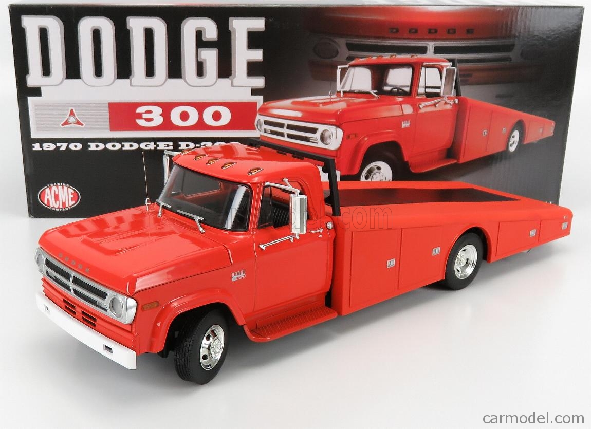 ACME-MODELS A1801900 Scale 1/18 | DODGE D-300 TRUCK RAMP CAR ...