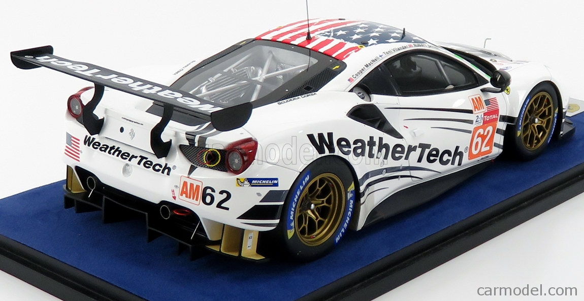 LOOKSMART LS18LM022 Scale 1/18 | FERRARI 488 GTE EVO 3.9L TURBO V8 TEAM ...