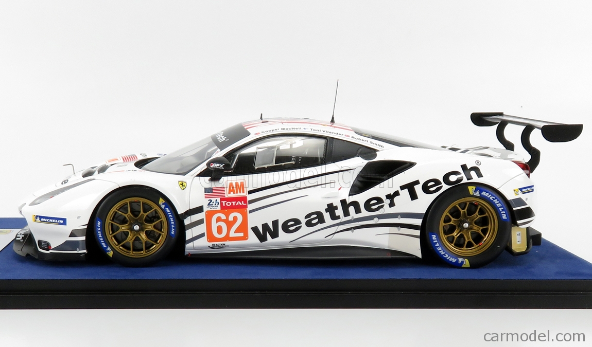 LOOKSMART LS18LM022 Scale 1/18 | FERRARI 488 GTE EVO 3.9L TURBO V8 TEAM ...