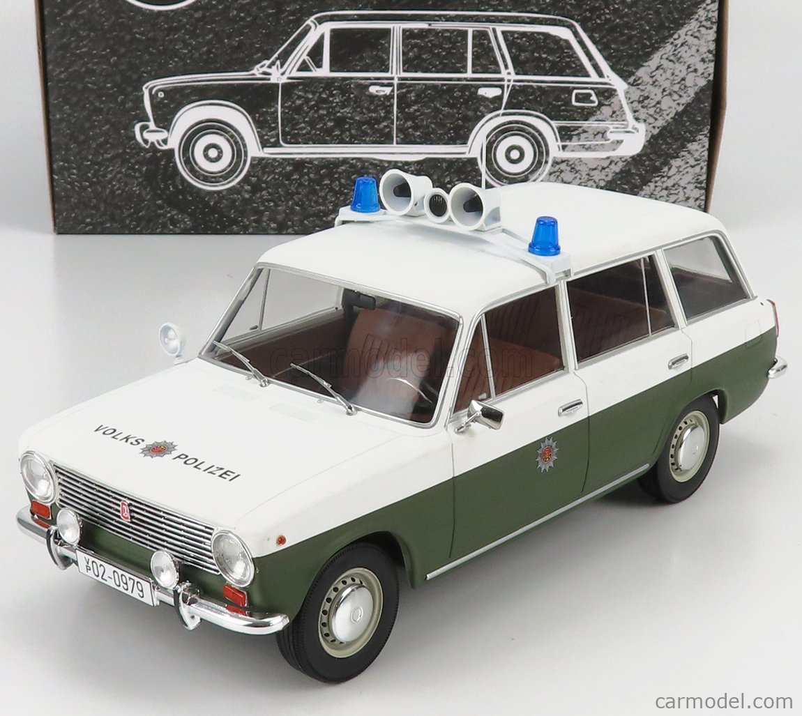 TRIPLE9 T9-1800230 Echelle 1/18 | LADA FIAT 2102 DDR WOLKSPOLIZEI 1970