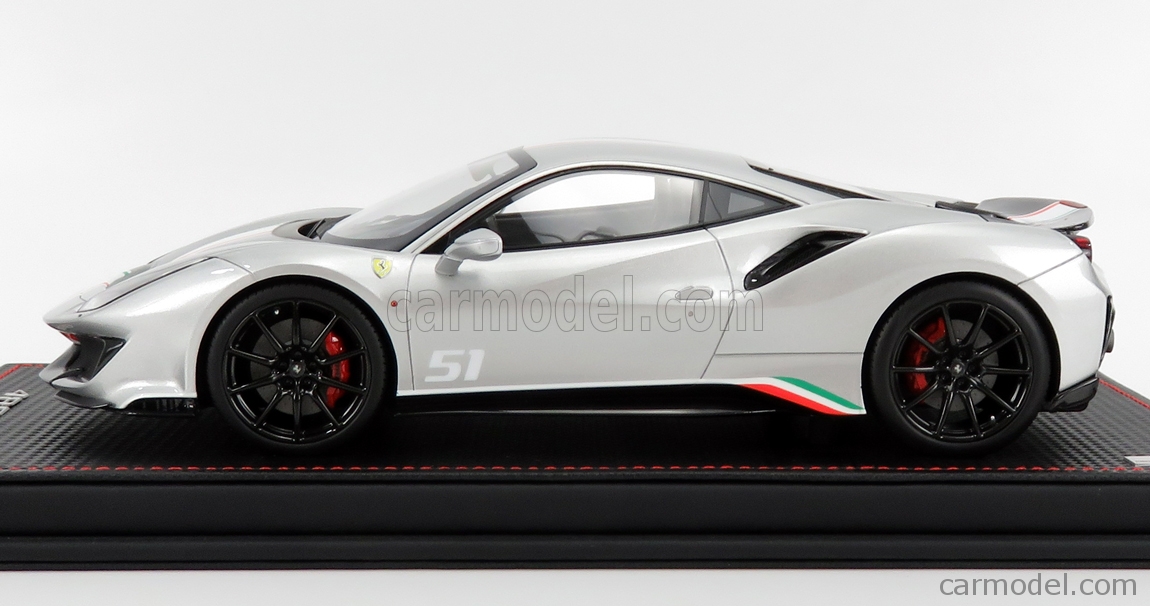 MR-MODELS FE025PPC Scale 1/18 | FERRARI 488 PISTA PILOTI N 51 2018 ...