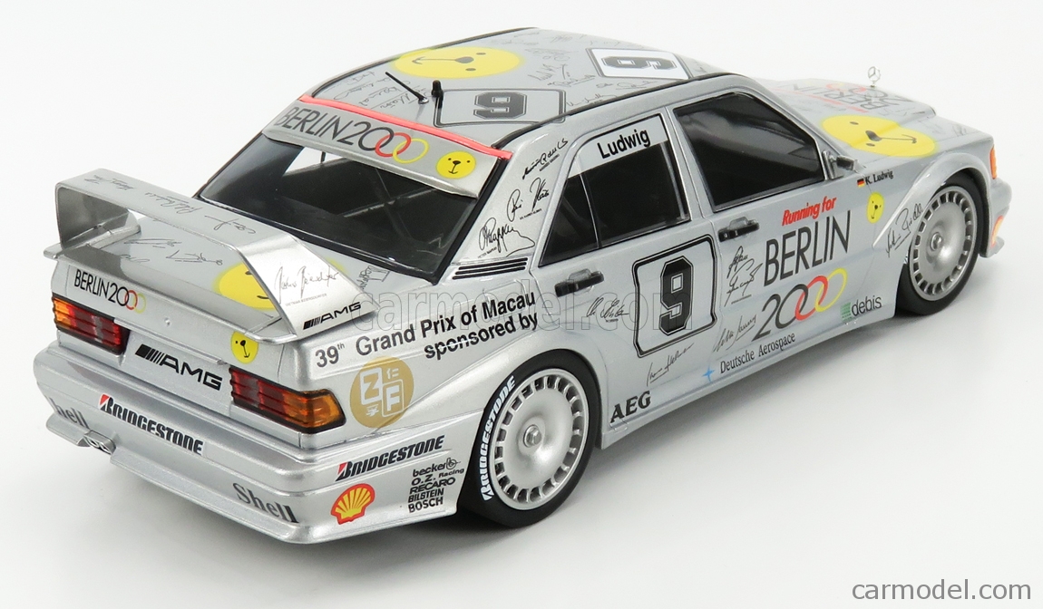MINICHAMPS 155923609 Escala 1/18 | MERCEDES BENZ 190E 2.5 16V EVO2 TEAM ...