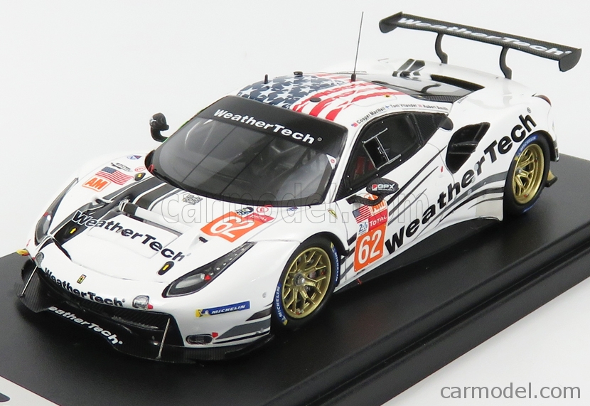 LOOKSMART LSLM098 Scale 1/43 | FERRARI 488 GTE EVO 3.9L TURBO V8 TEAM ...