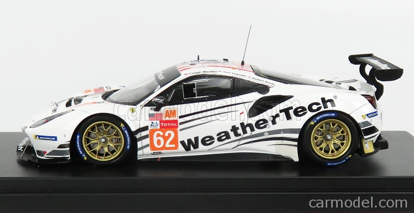 LOOKSMART LSLM098 Scale 1/43 | FERRARI 488 GTE EVO 3.9L TURBO V8 TEAM ...