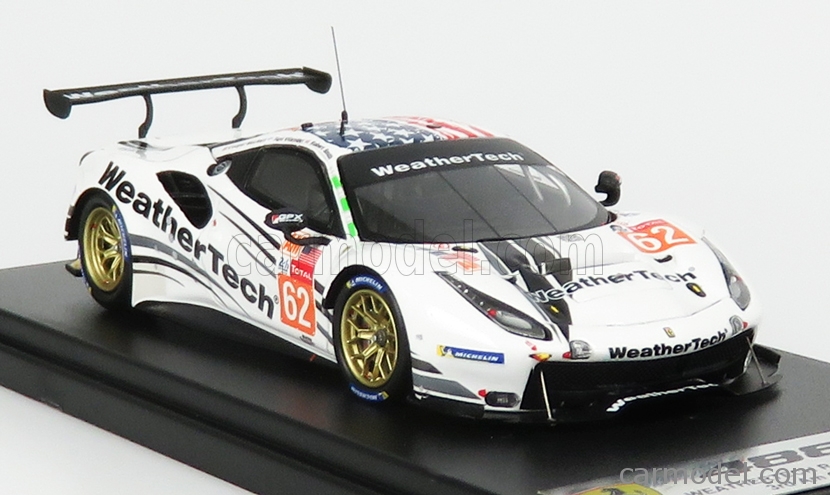 LOOKSMART LSLM098 Scale 1/43 | FERRARI 488 GTE EVO 3.9L TURBO V8 TEAM ...