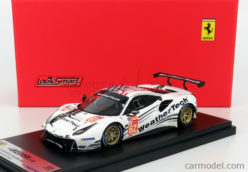 LOOKSMART LSLM098 Scale 1/43 | FERRARI 488 GTE EVO 3.9L TURBO V8 TEAM ...