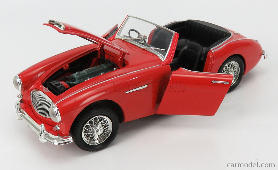 ERTL 07460 Scale 1/18 | AUSTIN HALEY 3000 MKII SPIDER 1961 RED