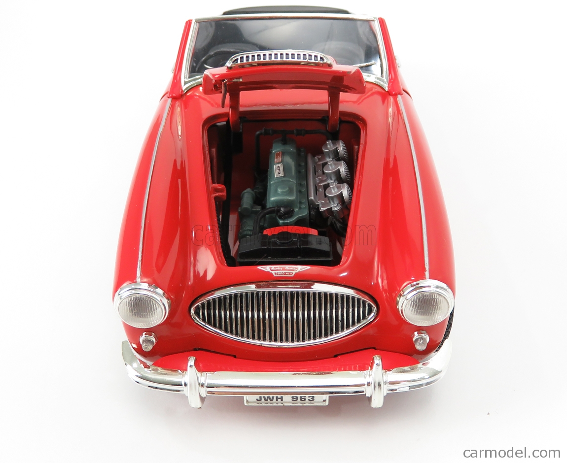 ERTL 07460 Scale 1/18 | AUSTIN HALEY 3000 MKII SPIDER 1961 RED