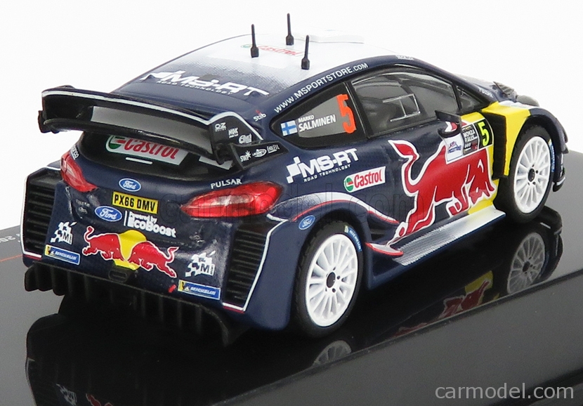 IXO-MODELS RAM695 Scale 1/43 | FORD ENGLAND FIESTA RS WRC RED BULL N 5 ...