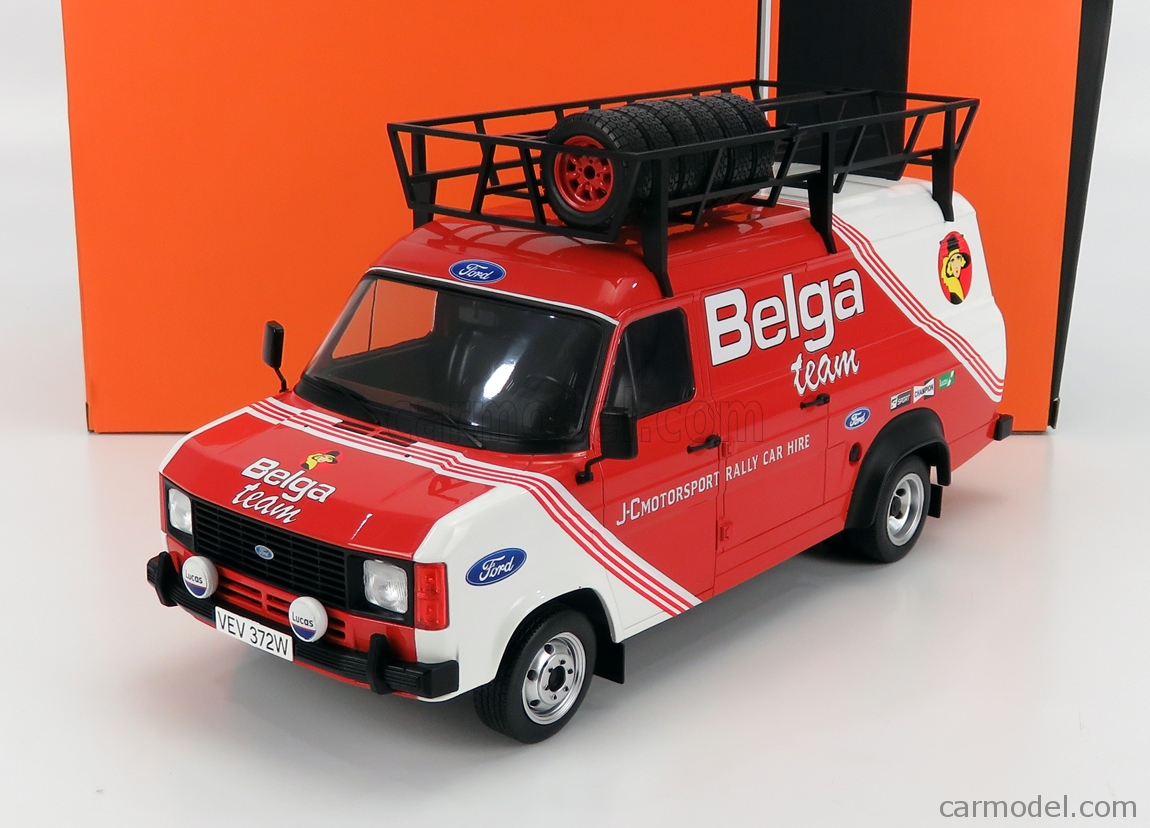 IXO-MODELS 18RMC034XE Scale 1/18 | FORD ENGLAND TRANSIT MKII VAN BELGA ...