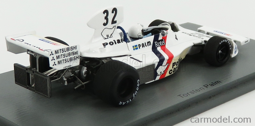 SPARK-MODEL S2467 Масштаб 1/43 | HESKETH F1 308 N 32 SUEDE GP 1975 T ...