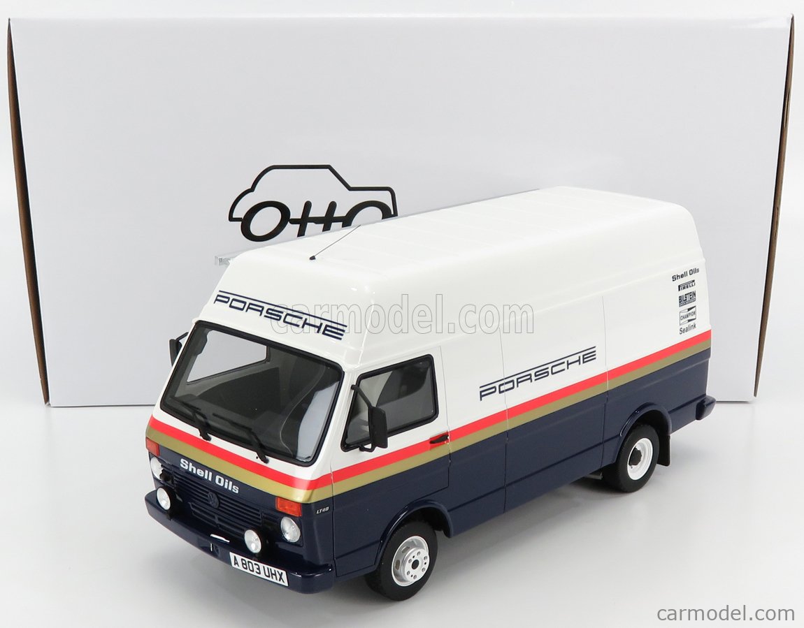 OTTO-MOBILE OT907 Scale 1/18 | VOLKSWAGEN LT35 LWB VAN TEAM ROTHMANS ...