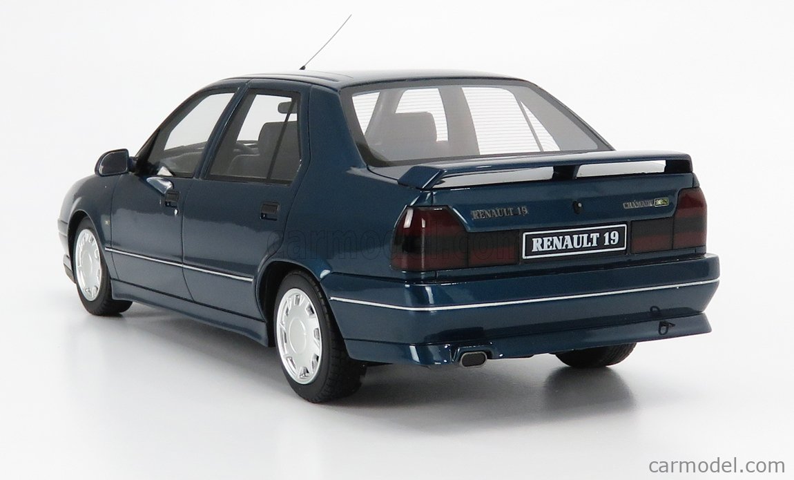 OTTO-MOBILE OT356 Scale 1/18 | RENAULT R19 CHAMADE PH1 16S 1989 BLUE SPORT