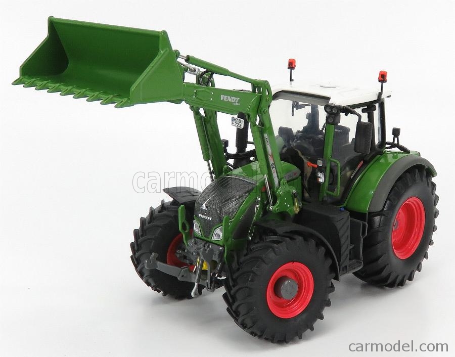 UNIVERSAL HOBBIES UH4975 Scale 1/32 | FENDT 722 VARIO TRACTOR WITH 5 X ...