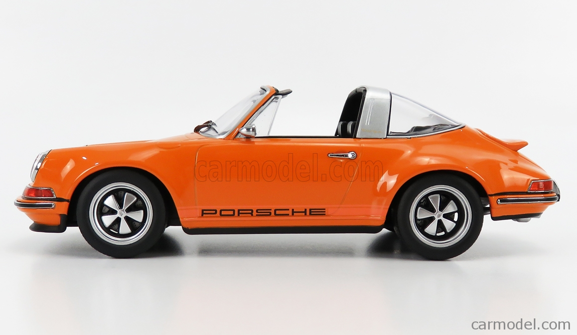 KK-SCALE KKDC180472 Scale 1/18 | PORSCHE 911 BY SINGER TARGA 2014 ORANGE