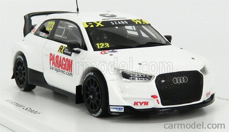 SPARK-MODEL S7825 Scale 1/43 | AUDI S1 WRX QUATTRO TEAM AUDI SPORT N ...