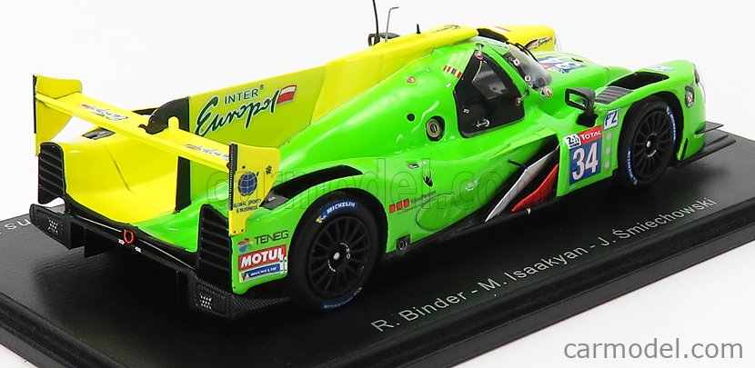 SPARK-MODEL S7974 Scale 1/43 | LIGIER JSP217 GIBSON 4.2L V8 TEAM INTER ...