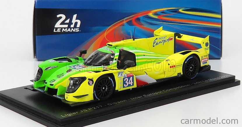SPARK-MODEL S7974 Scale 1/43 | LIGIER JSP217 GIBSON 4.2L V8 TEAM INTER ...