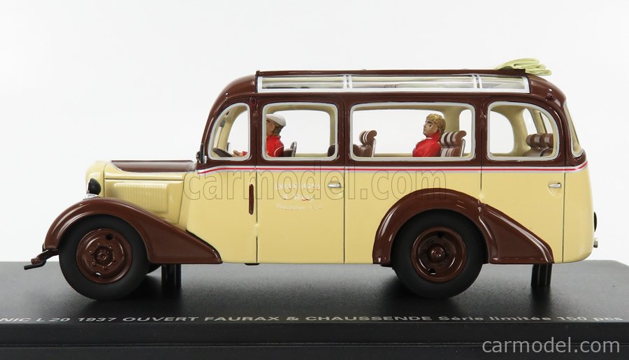 PERFEX PE329 Scale 1/43 | UNIC L20 MINIBUS FAURAX & CHAUSSENDE 1937 ...