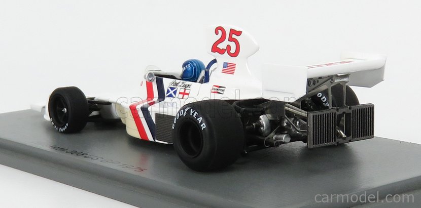 SPARK-MODEL S2468 Scale 1/43 | HESKETH F1 308 N 25 USA GP 1975 B.LUNGER ...