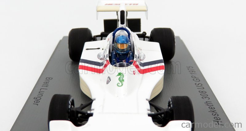 SPARK-MODEL S2468 Scale 1/43 | HESKETH F1 308 N 25 USA GP 1975 B.LUNGER ...