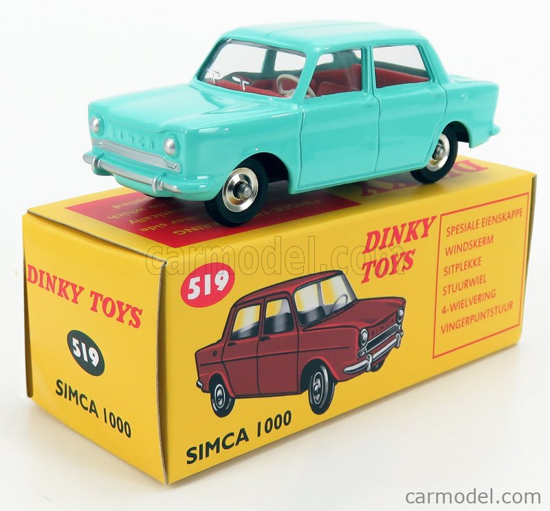 EDICOLA 519-LB Scale 1/43 | SIMCA 1000 1965 VERY LIGHT BLUE