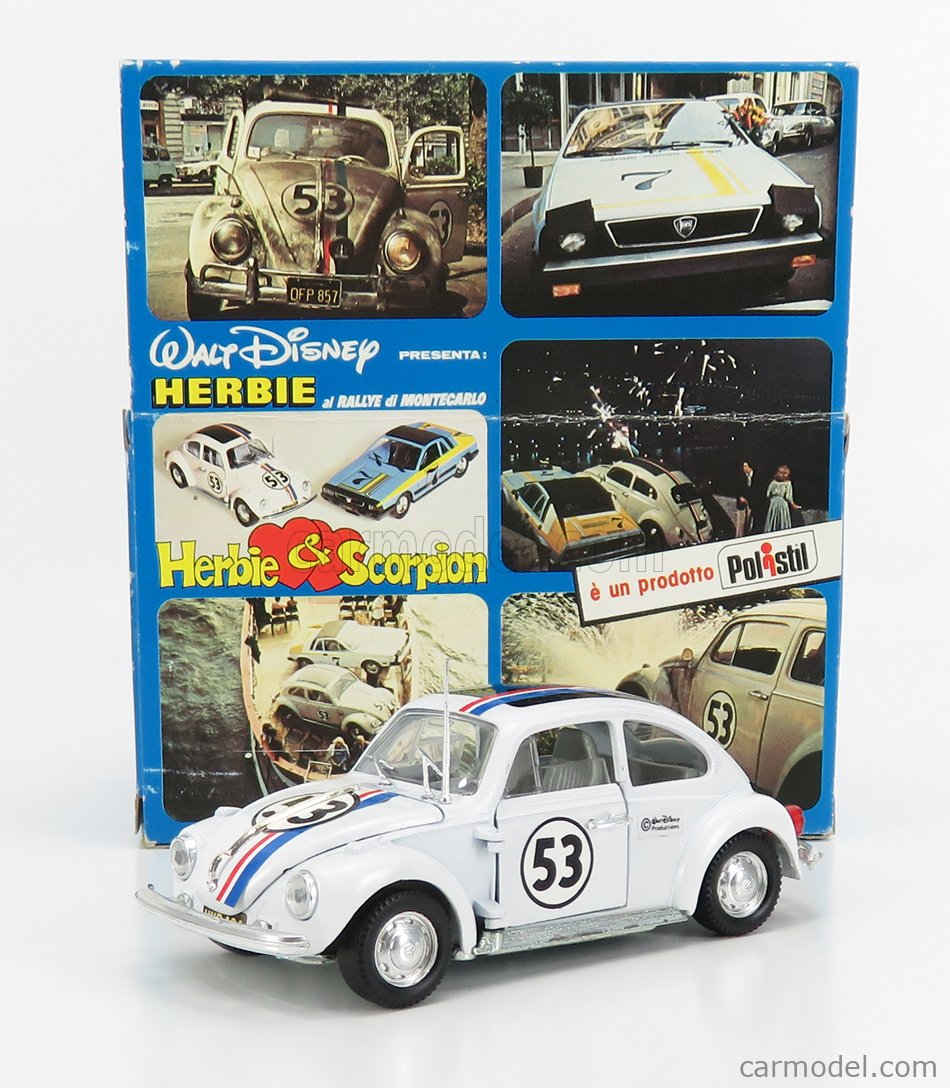 POLISTIL W12 Masstab: 1/24 | VOLKSWAGEN BEETLE N 53 HERBIE RALLY ...